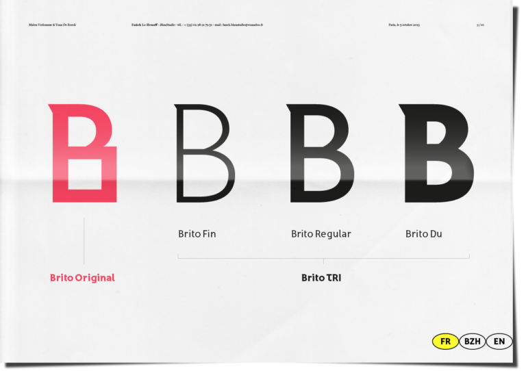 Typographie - Kevredigezh An Drouizig