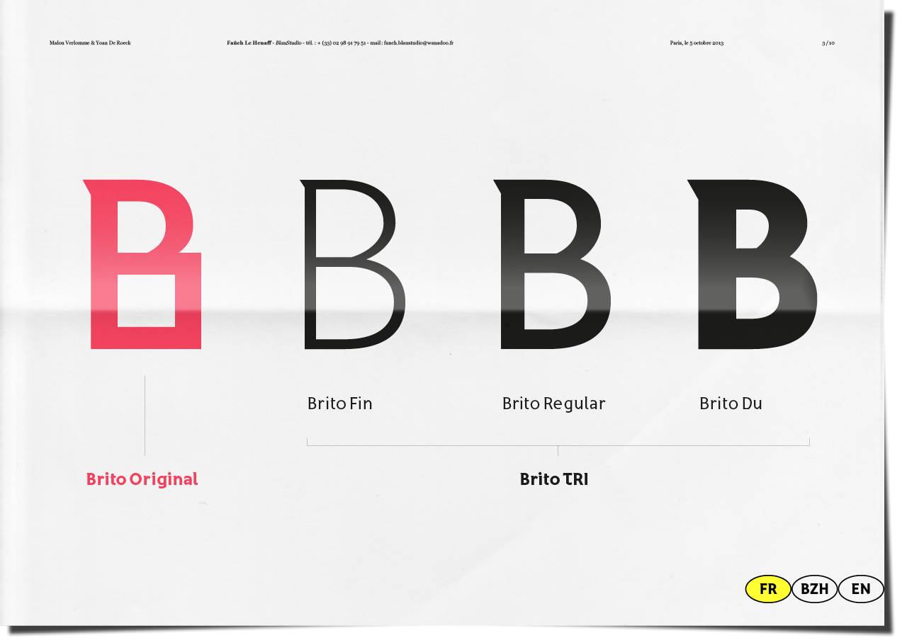 Typographie - Kevredigezh An Drouizig